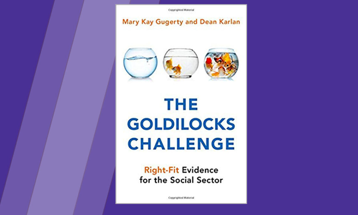 The Goldlocks Challenge named best nonprofit book of 2018 - Evans ...