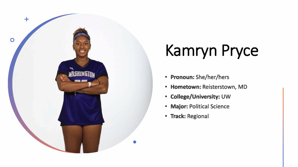 JSI Scholar: Kamryn Pryce - Evans School of Public Policy & Governance