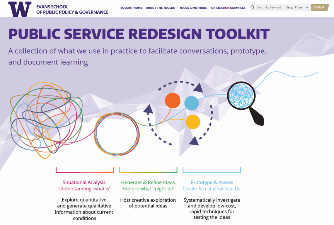 Evans School Launches Public Service ReDesign Toolkit - Evans School of ...